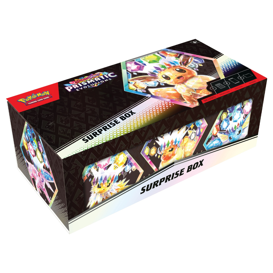 Pokémon TCG: Scarlet & Violet Prismatic Evolutions Surprise Box – PokéDecks
