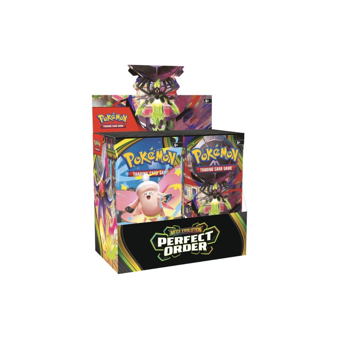 Pokémon TCG: Mega Evolution Perfect Order - Booster Box – PokéDecks