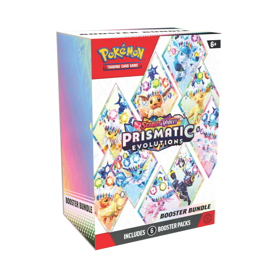 Pokémon TCG: Scarlet & Violet Prismatic Evolutions Booster Bundle ...